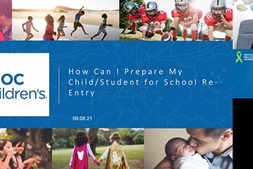 Now that schools are opening, how can I prepare my child for return ...